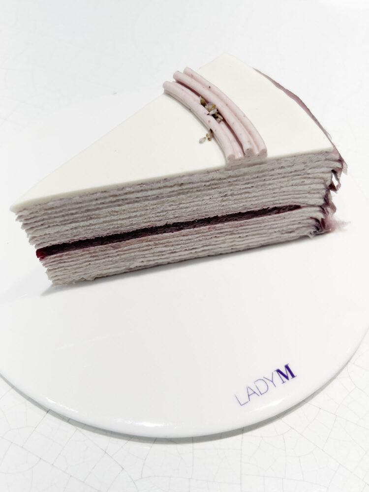 The Mille Crêpes Cake at Lady M - Bryant Park - NYC Blog