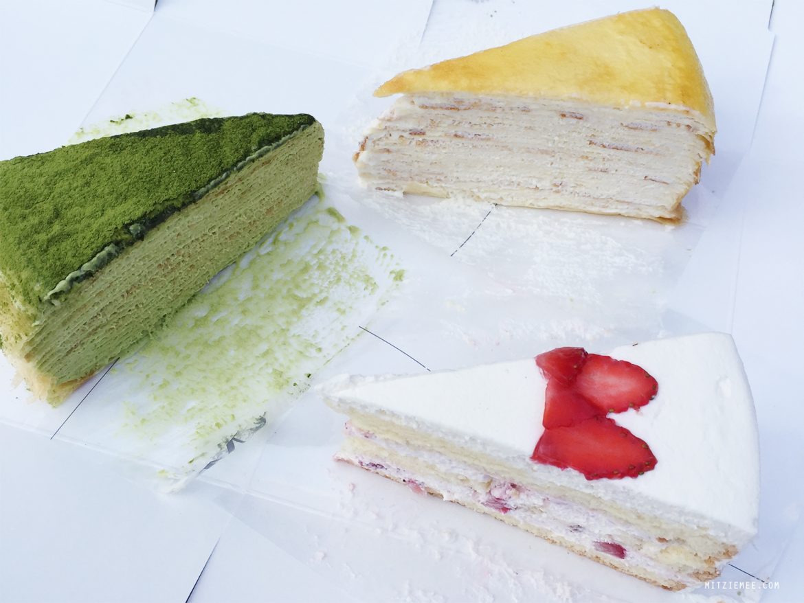 NYC: Mille Crêpes Cake at Lady M - Mitzie Mee