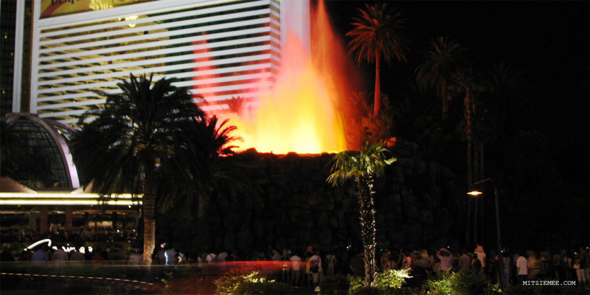 The Volcano at The Mirage - Las Vegas Guide | Mitzie Mee