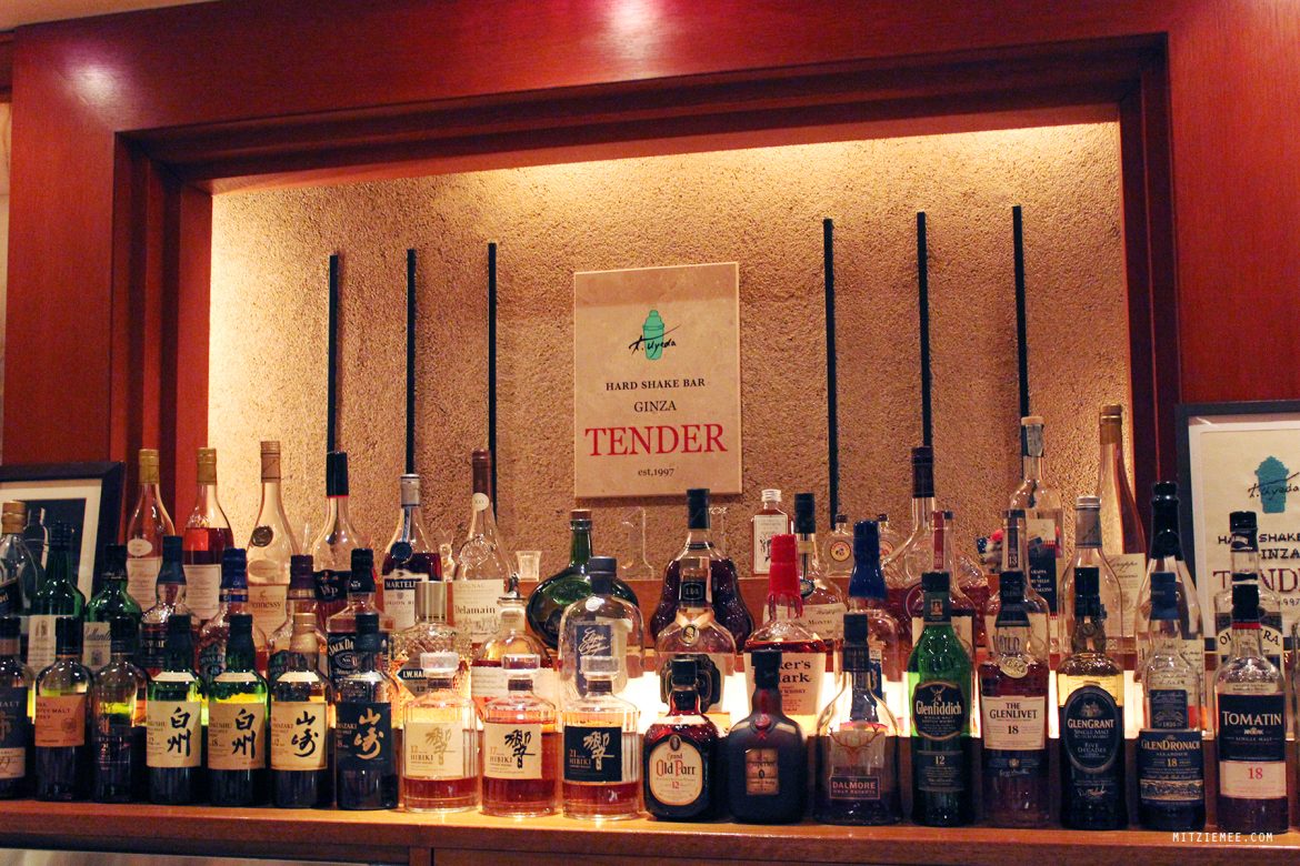 Tender Bar - Kazuo Uyeda and The Hard Shake - Ginza bars - Tokyo Blog