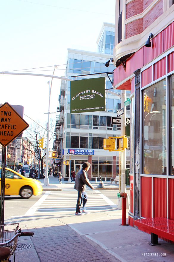 NYC: Breakfast at Clinton St. Baking Company - Mitzie Mee