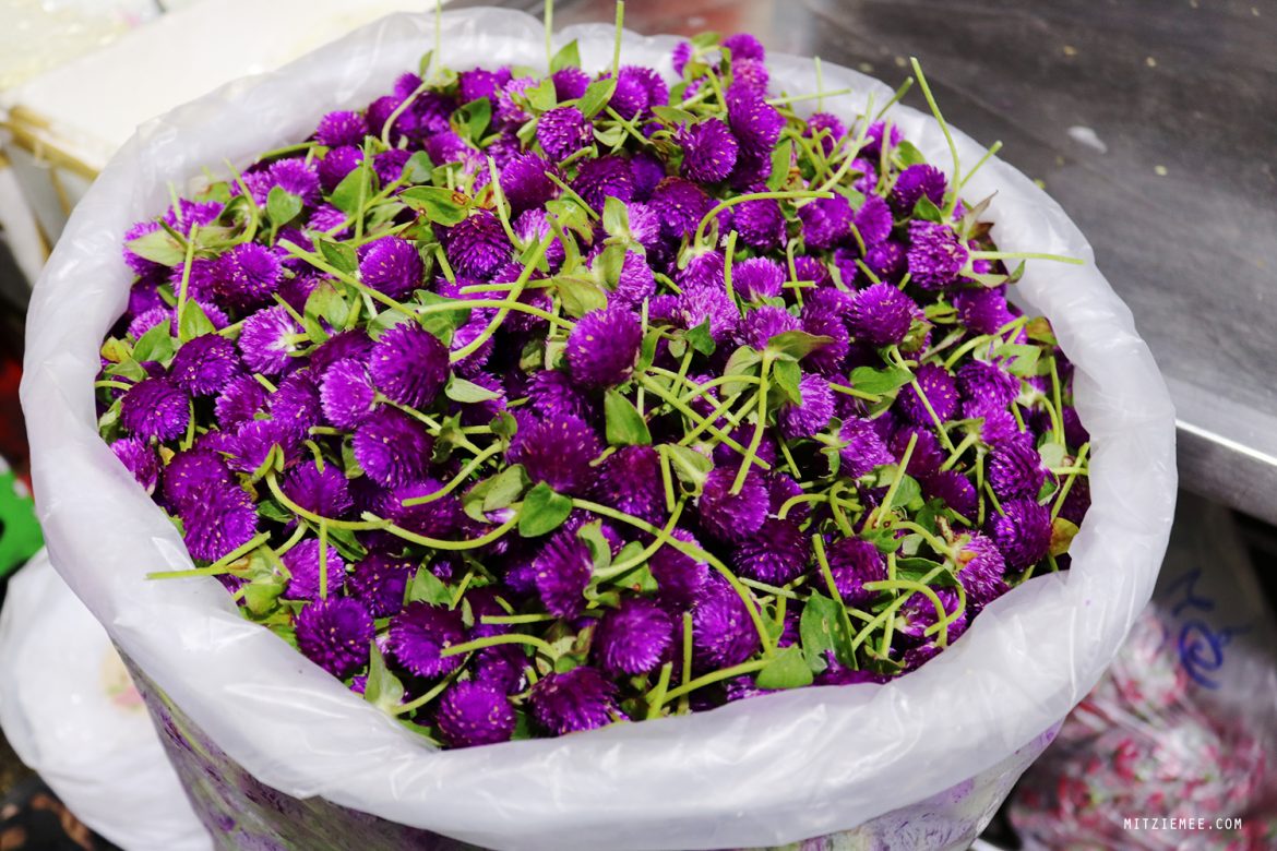 Bangkok Flower Market - Pak Khlong Talat - Bangkok Guide - Mitzie Mee