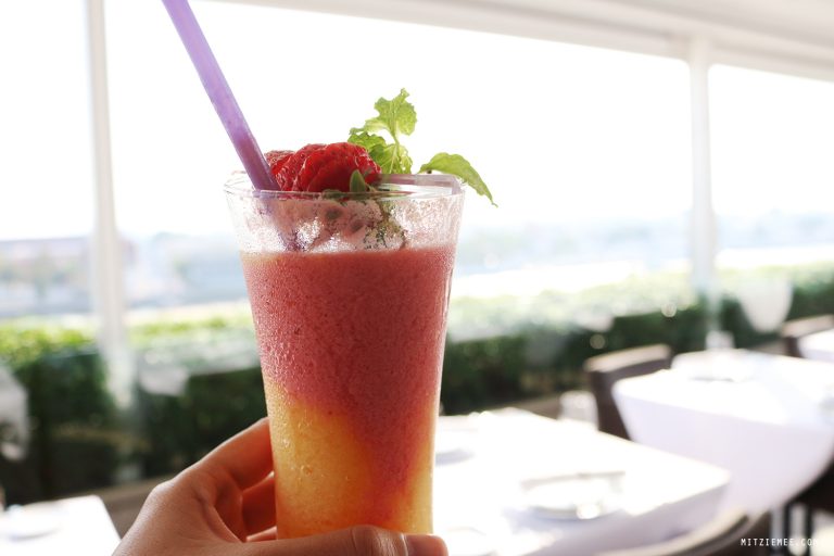 Giant cocktails at Above Riva - Rooftop bar at Riva Arun - Bangkok Blog