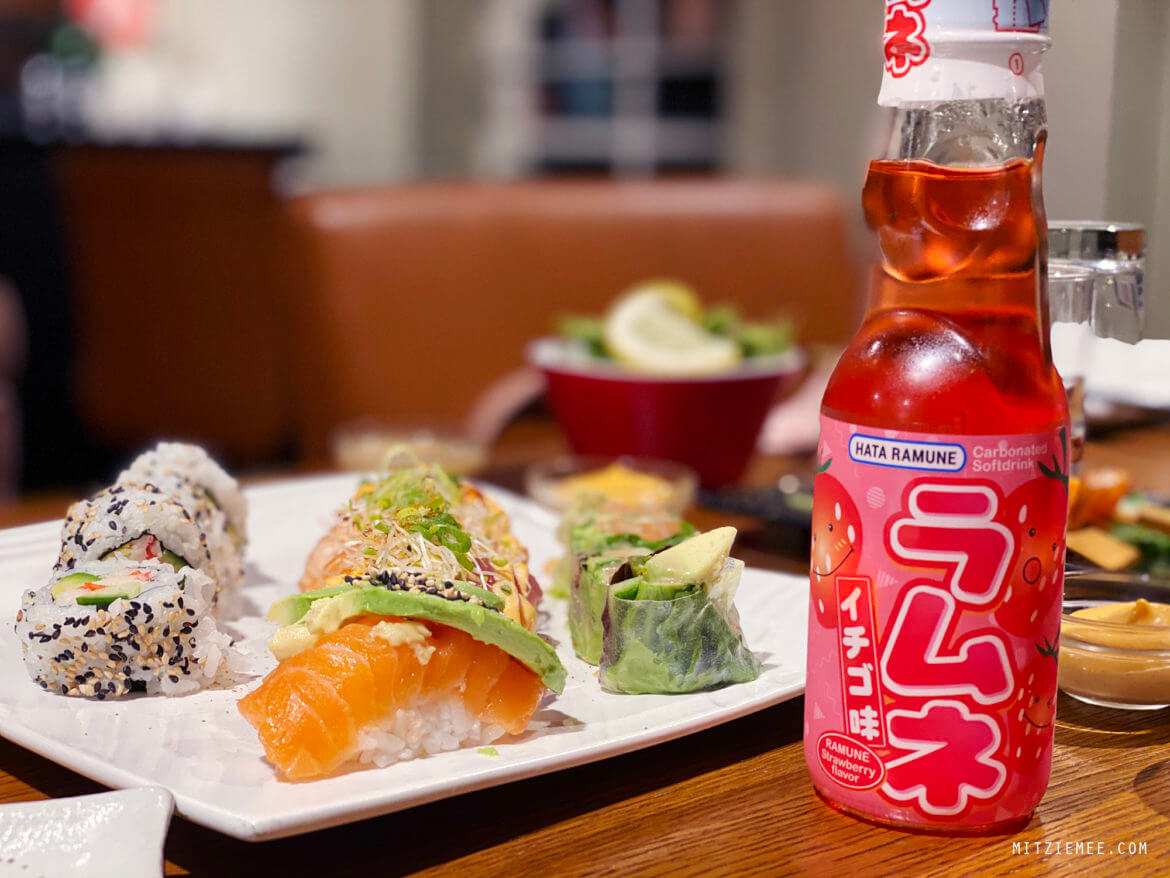 Vejle: Sushi and Strawberry Ramune - Mitzie Mee