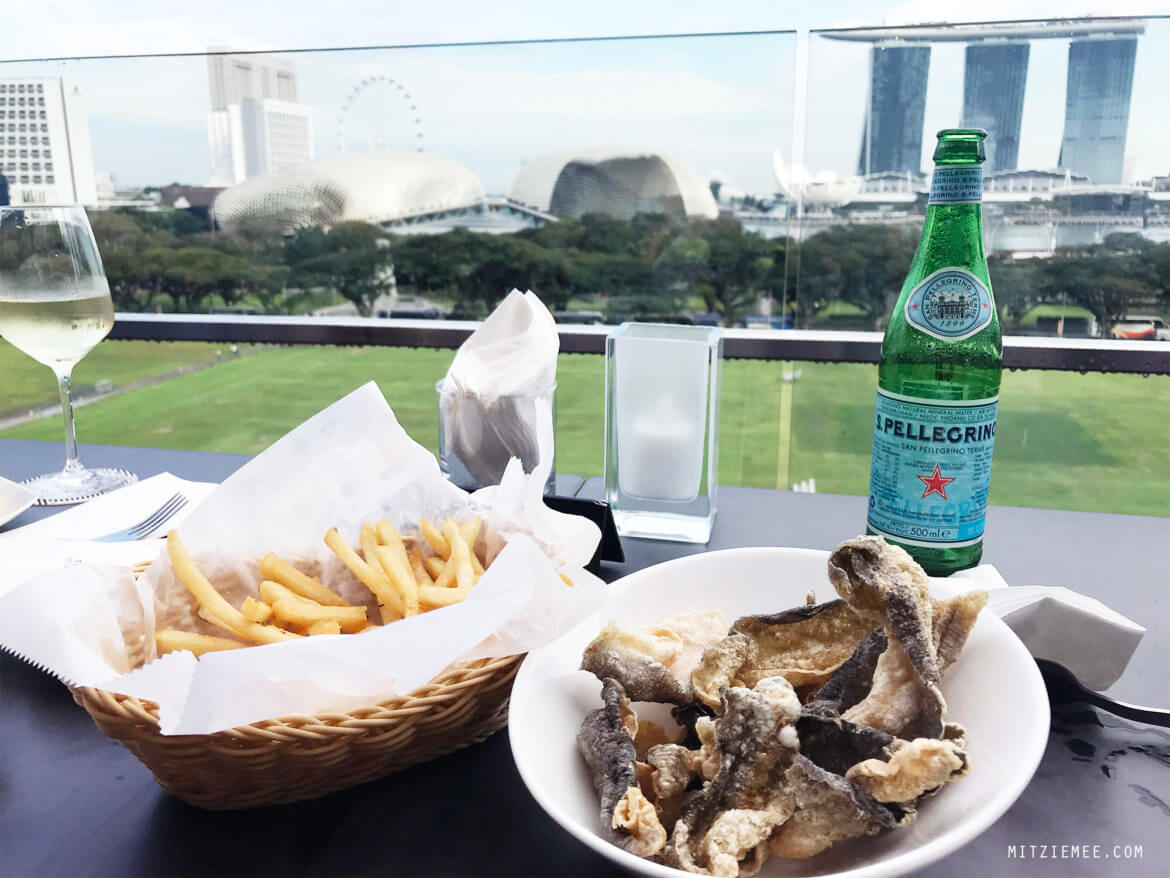 Singapore: Spam fries and salmon crackling - Mitzie Mee