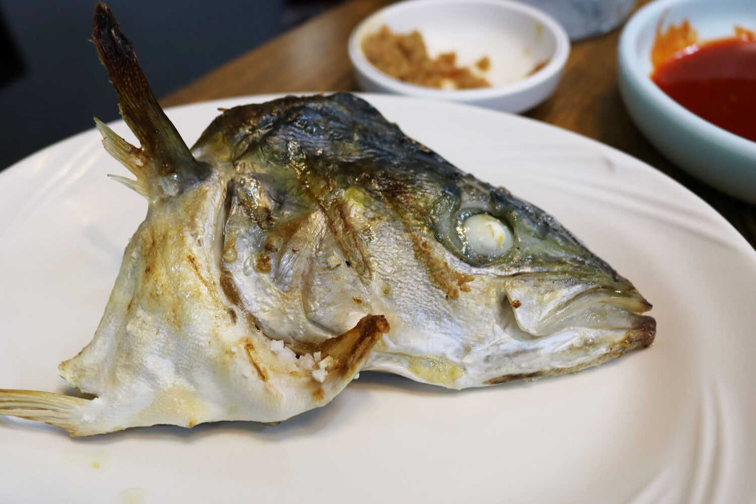 Korea: The night we ate a grilled fish head - Mitzie Mee