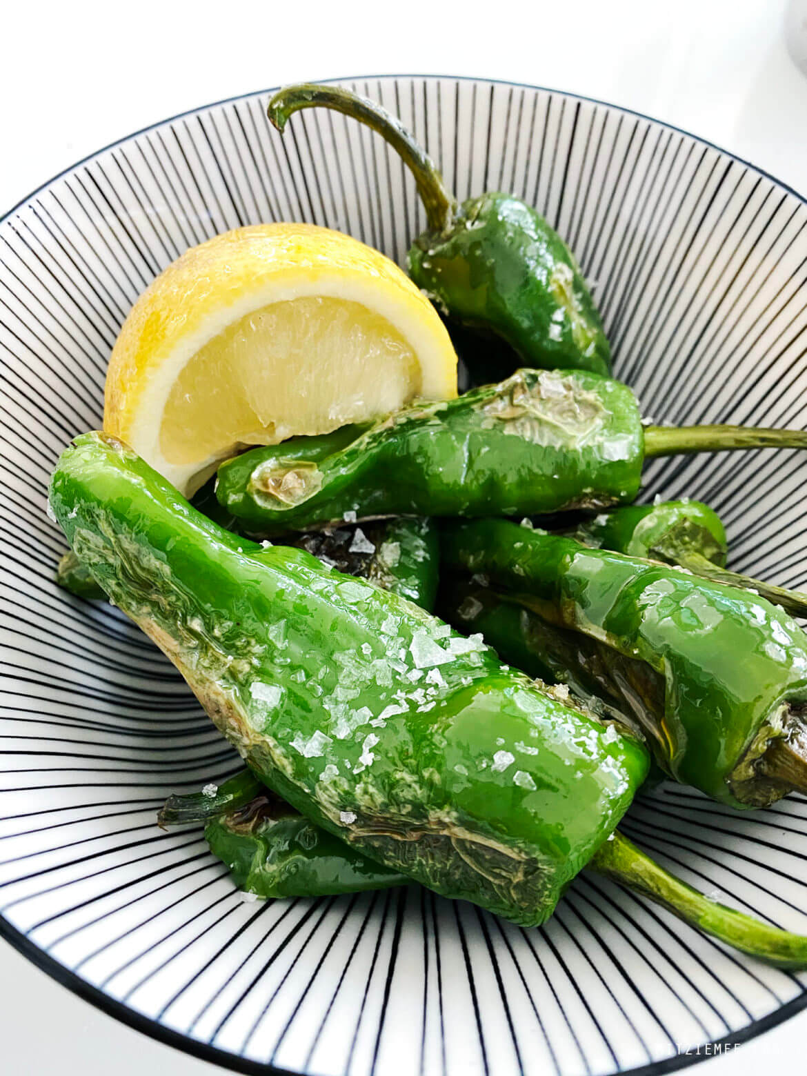 Recipe: Blistered Green Peppers - Mitzie Mee