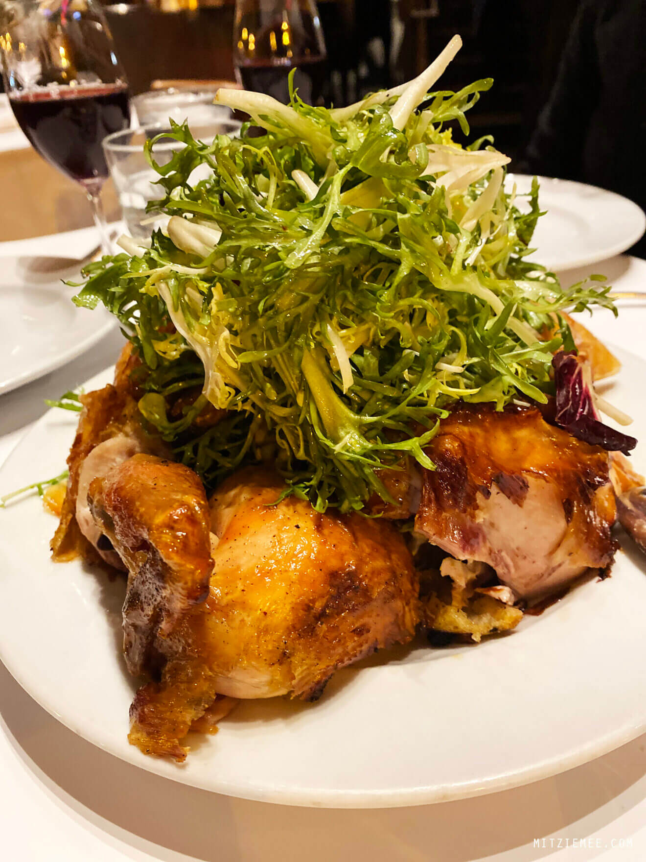 Zuni Café in San Francisco - Roast chicken and bread salad - San ...