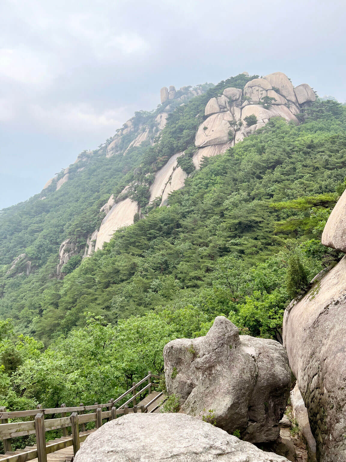 Seoul: Suraksan - A hike to the top - Mitzie Mee