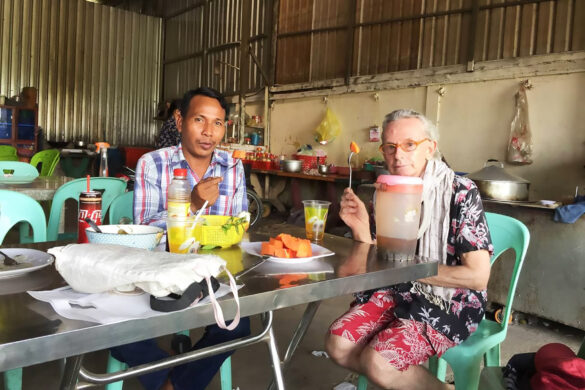 Phnom Penh street food - Num Krok - Mitzie Mee