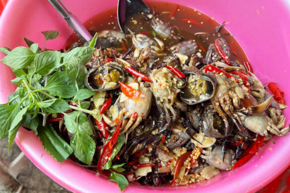 Phnom Penh street food - Num Krok - Mitzie Mee