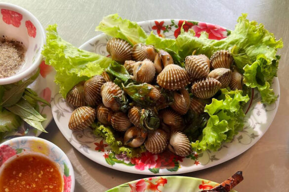 Phnom Penh street food - Num Krok - Mitzie Mee