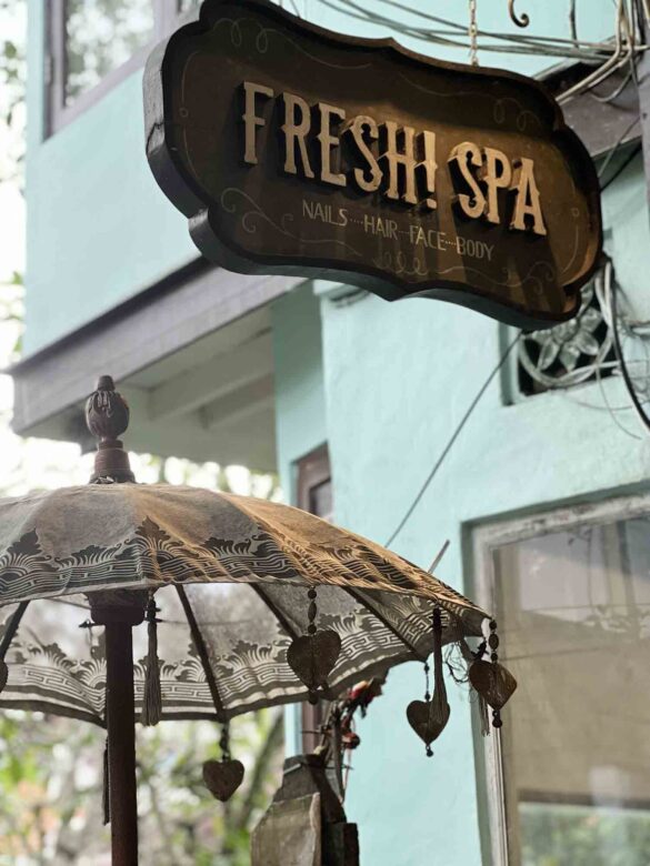 Fresh! Spa - The cutest spa in Ubud - Bali Blog