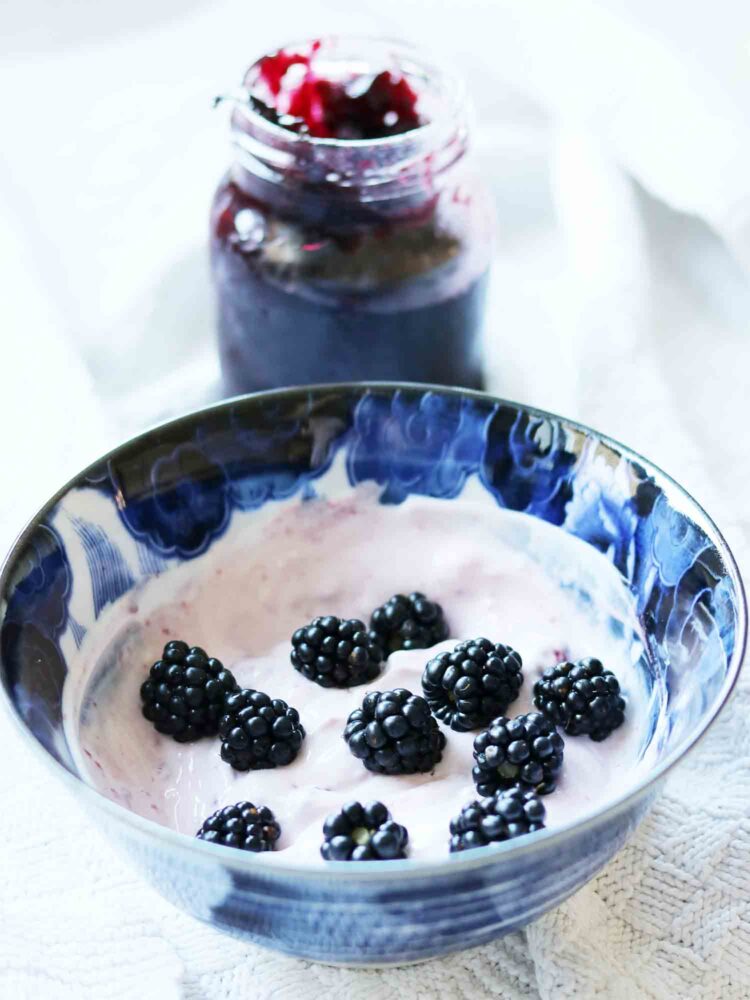 Breakfast tip: Greek Yogurt with Jam - Mitzie Mee