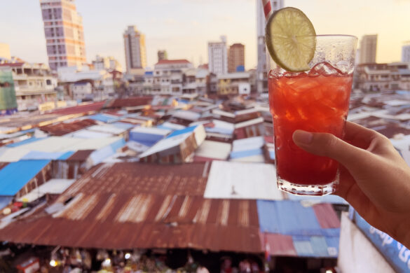 Phnom Penh street food - Num Krok - Mitzie Mee